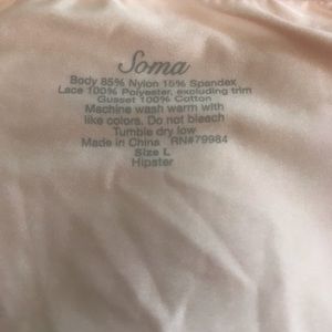 Soma | Intimates & Sleepwear | Newsoma Intimates Hipster | Poshmark